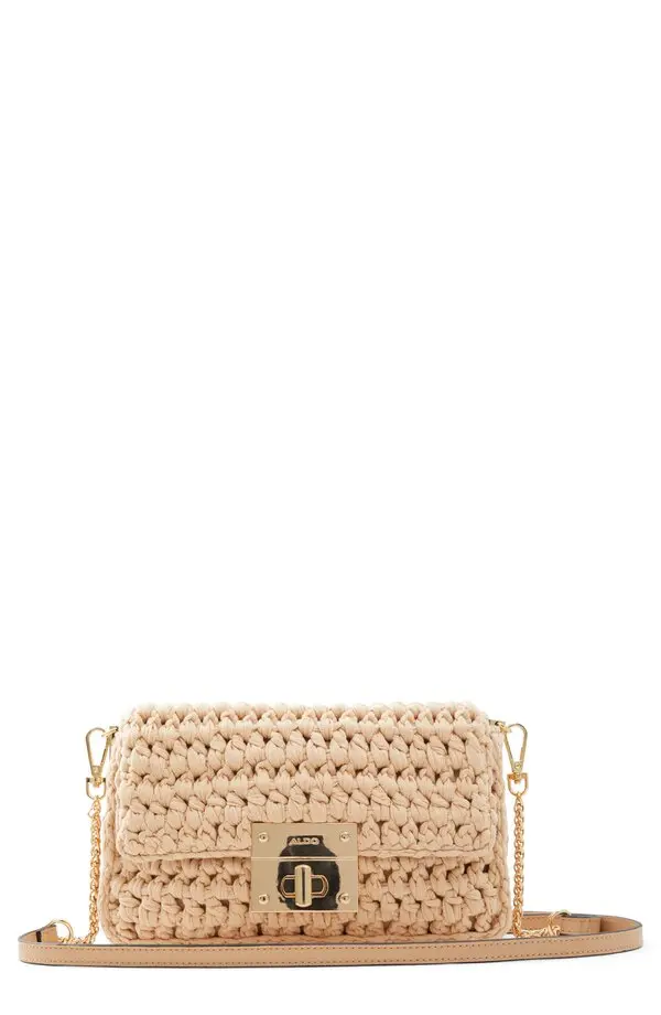 Aldo Crochetta Crossbody Bag Light Purple Editorialist